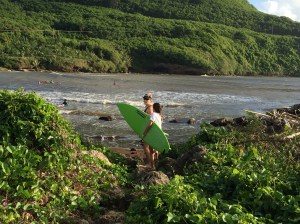 Daughter’s First Surf Competition – Damian Daily